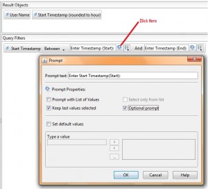 Optional Business Objects Prompt - BO Universe Designer | Business ...